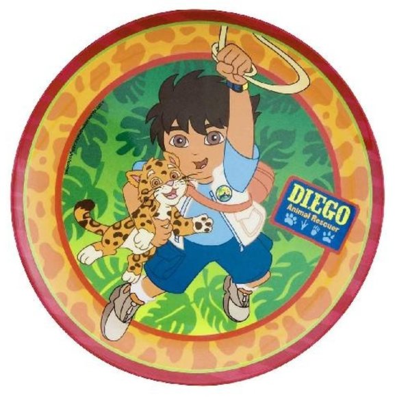 Nickelodeon | Dining | Go Diego Child Plate | Poshmark